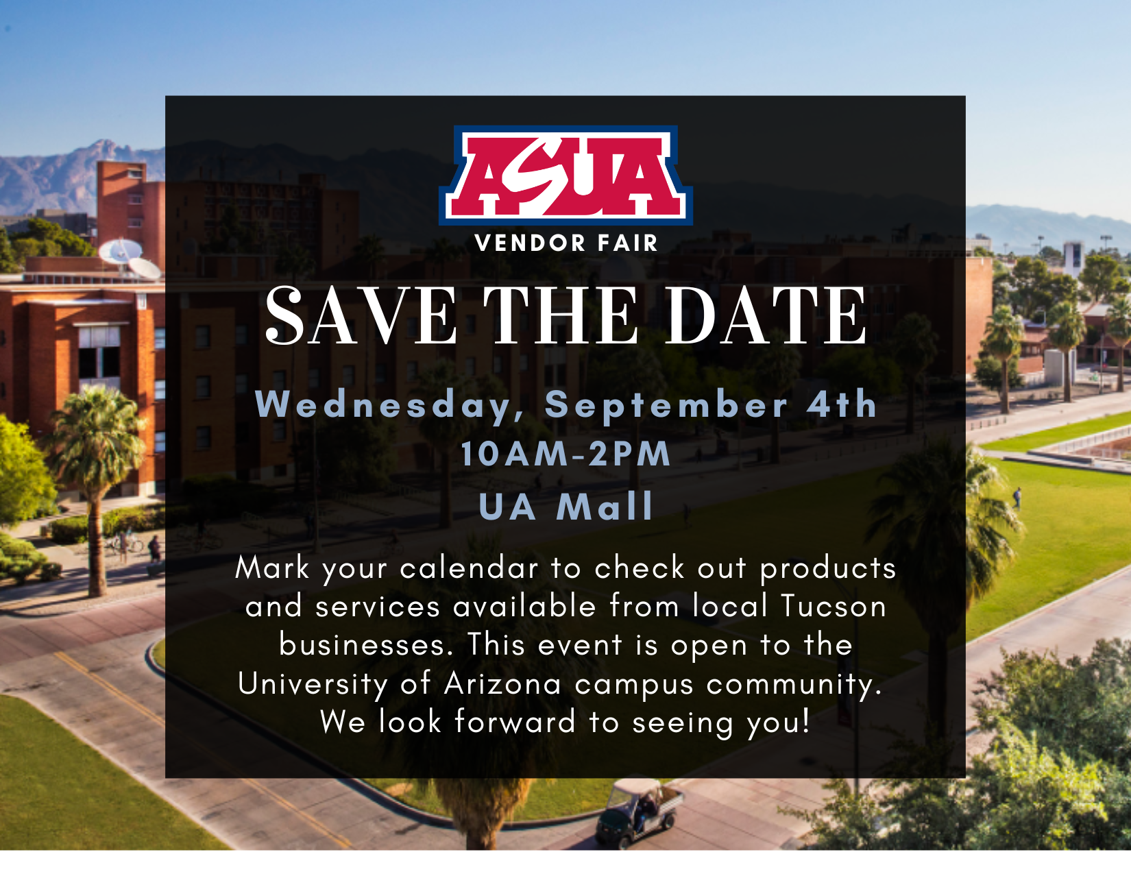 ASUA Vendor Fair | Wildcat Welcome